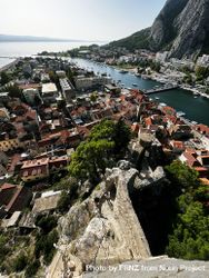 View Of Omis Castle, Croatia - Free Photo (bePW64) - Noun Project