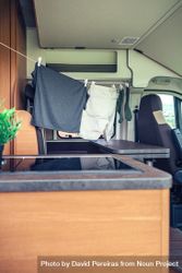 Mini clothes line in motorhome - Free Photo (bE3aG5) - Noun Project