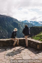 Two People Overlooking View In The Andes - Free Photo (0L6ar4) - Noun ...