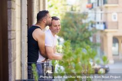Two men being romantic on their patio together - Free Photo (0V7rY5 ...