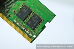 Close Up Of Green Computer Chip With Copy Space - Free Photo (4d812n ...