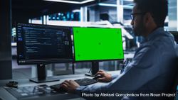 Professional Male IT Technical Support Specialist and Software ...