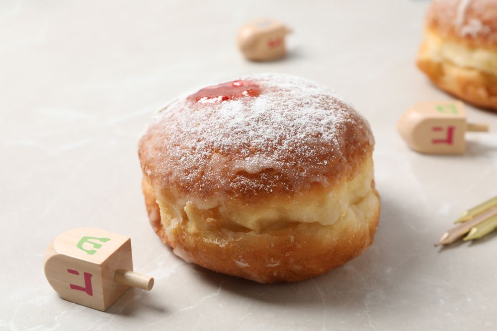 Concept of Jewish holiday, compositions for Hanukkah - Free Photo ...