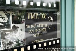 Thank you sign in store window - Free Photo (5XrlMb) - Noun Project