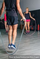 People Jumping Rope In Fitness Class - Free Photo (bGRv3Y) - Noun Project